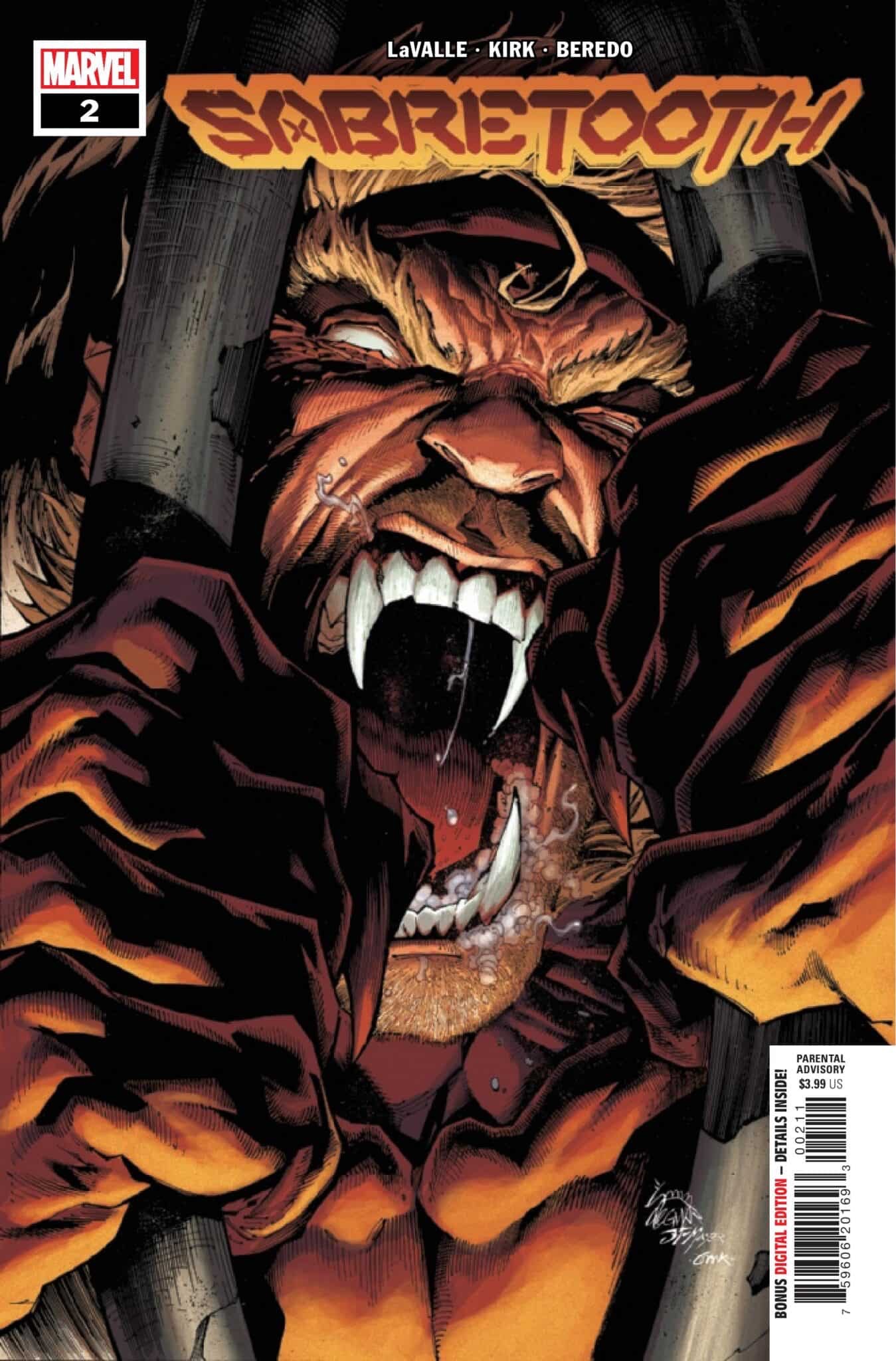 Sabretooth X Men Comic