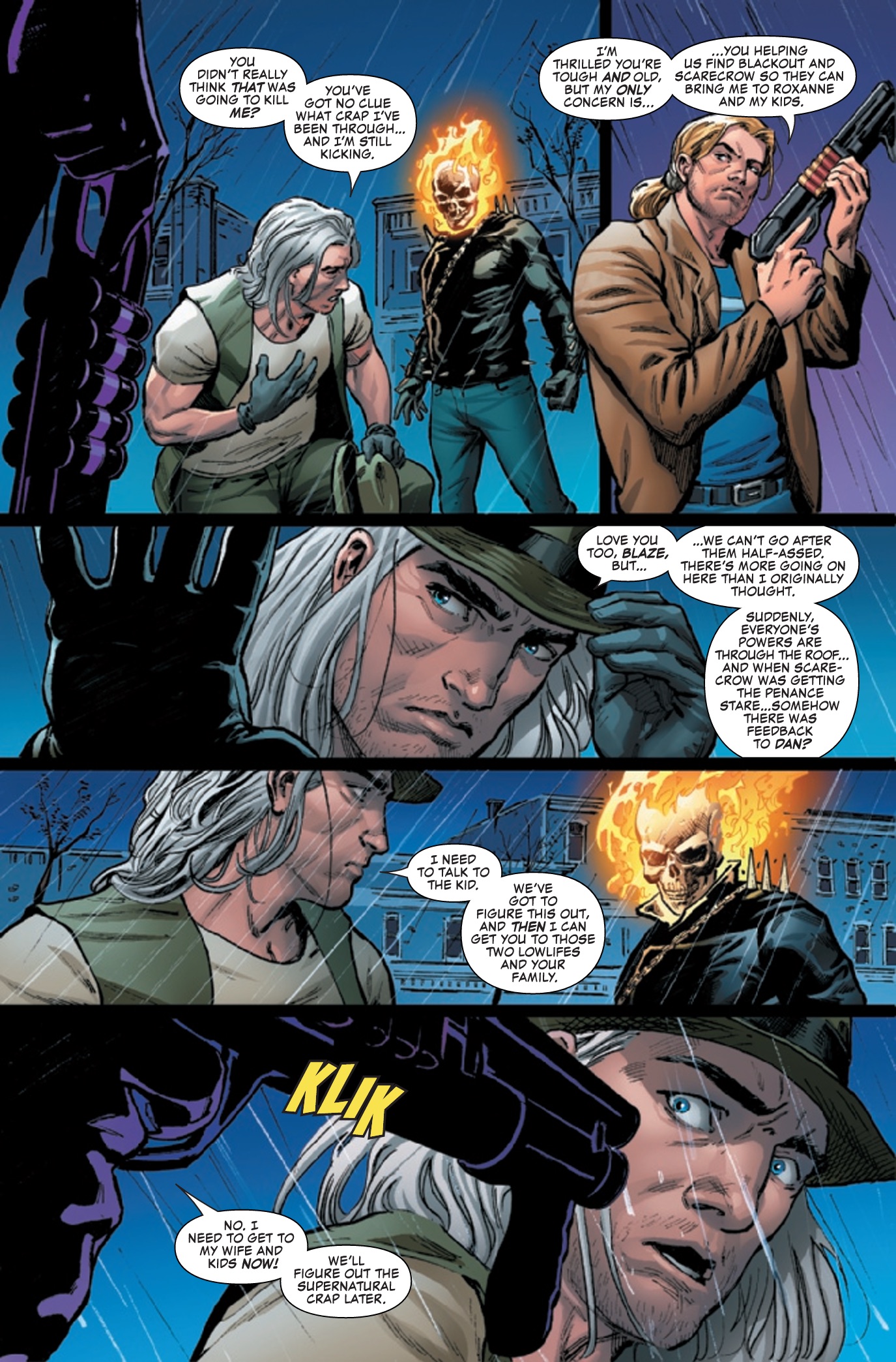 Ghost Rider Vs Scarecrow